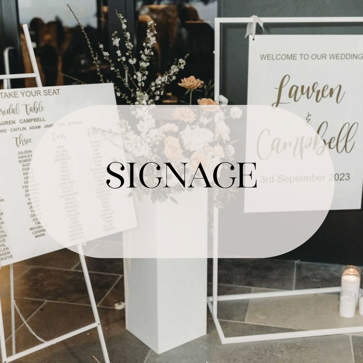 Signage – Little Event Boutique